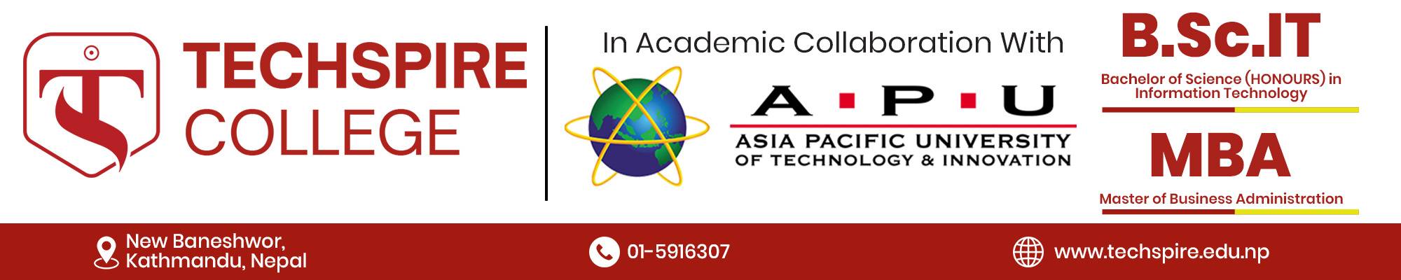 Techspire College - New Baneshwor, Kathmandu - Edusanjal