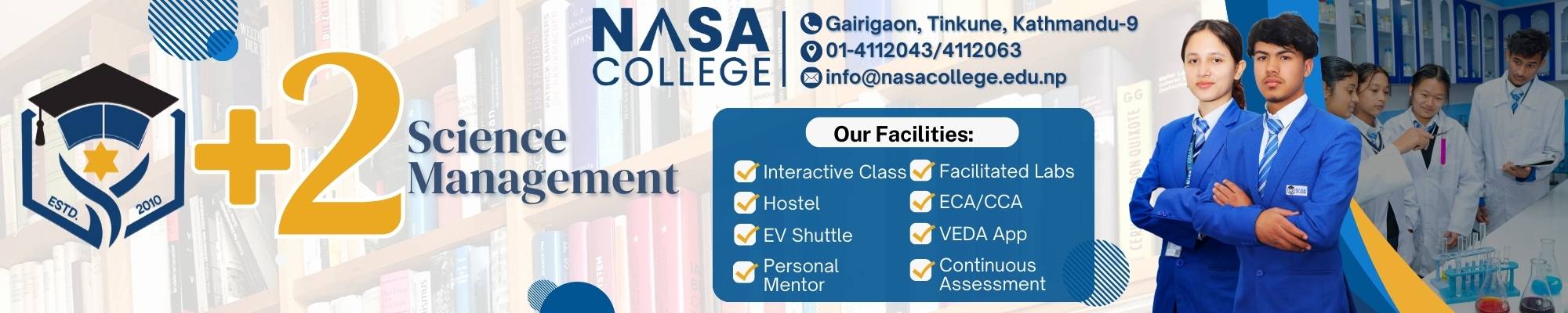 Bachelor of Business Studies (BBS) - NASA College - Edusanjal