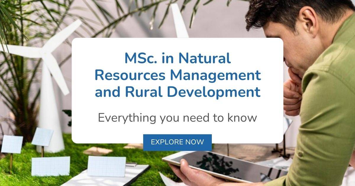 MSc in Natural Resources Management and Rural Development - Edusanjal