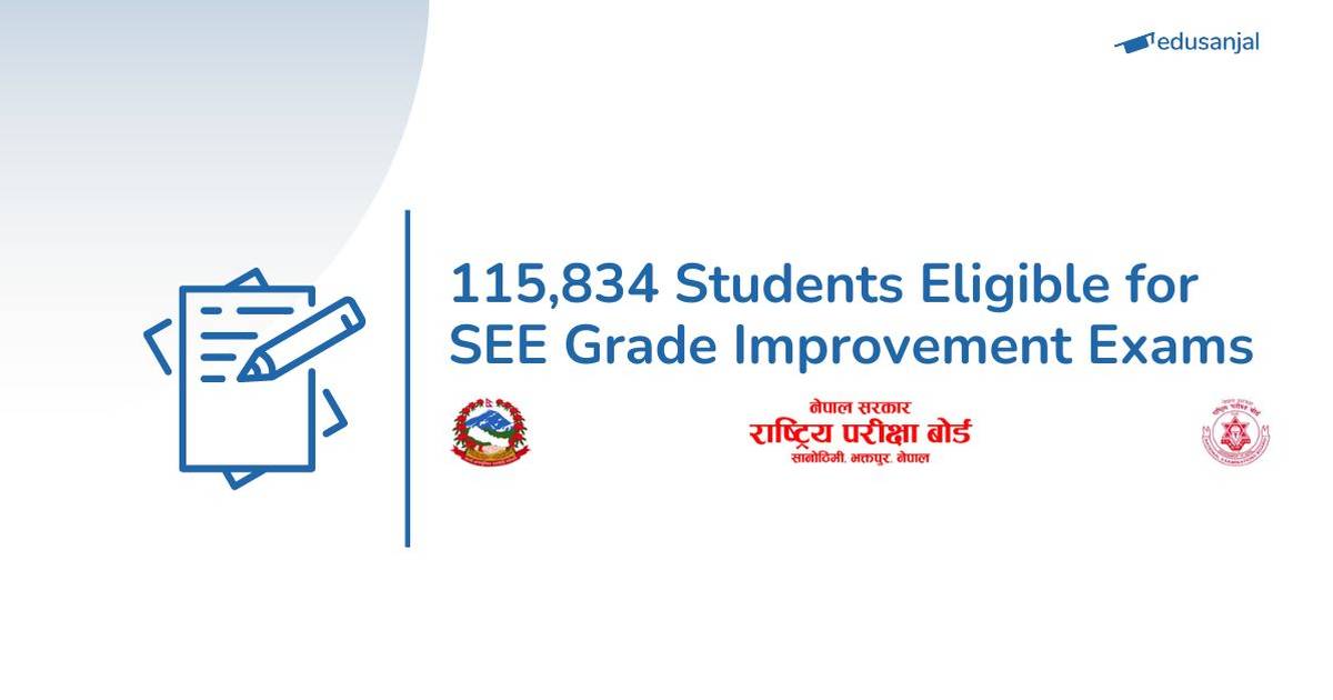 115,834 Students Eligible for SEE Grade Improvement Exams - Edusanjal