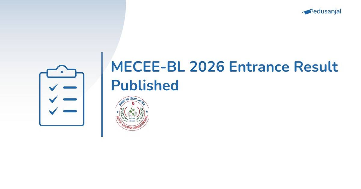 MECEE-BL 2026 MBBS Entrance Result Published - Edusanjal