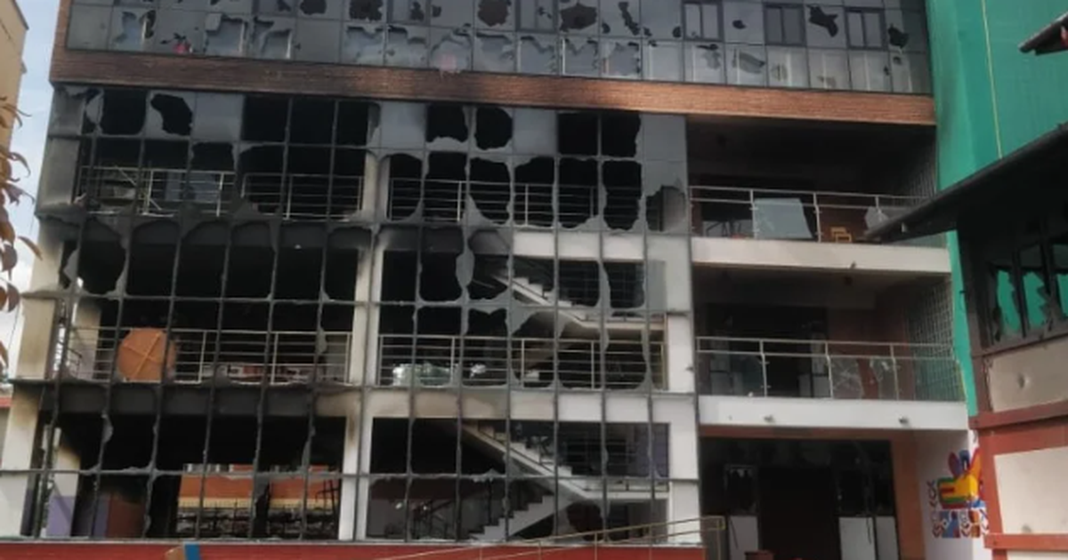 Ullens School Devastated After Riots, Appeals for Justice and Support ...