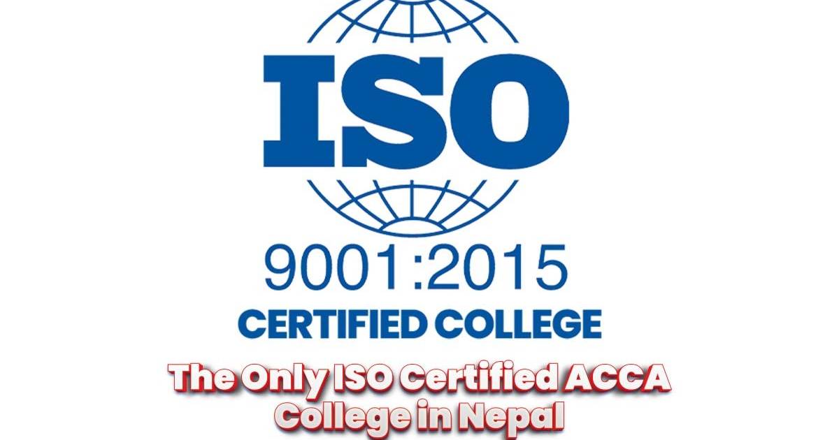 CCA Earns Distinction as the First and Only ISO Certified ACCA College ...