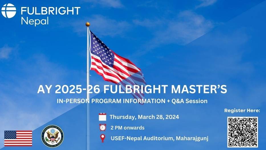 AY 2025-26 Fulbright Masters In Person Program Information + Q&A Session - Fulbright Nepal ...