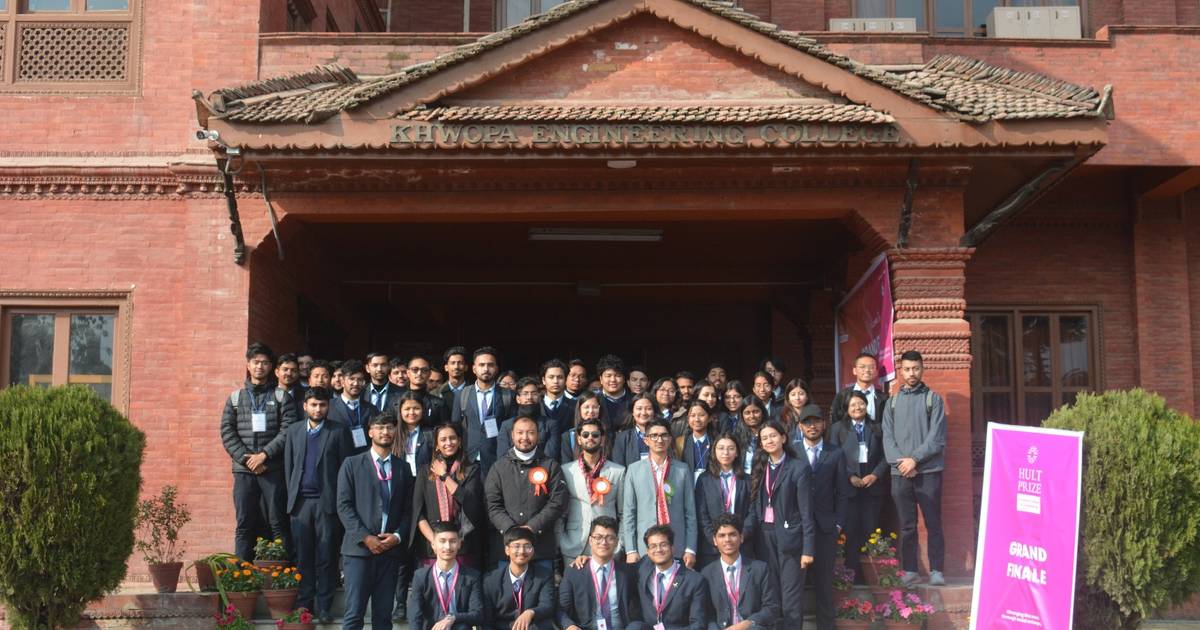Team Visions Triumphs in Hult Prize Challenge at Khwopa College of ...
