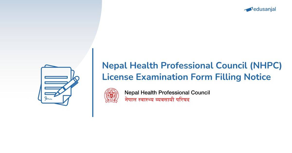 Nepal Health Professional Council (NHPC) License Examination Form ...