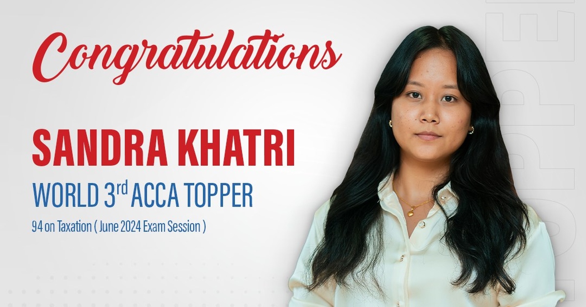 The British College Student Achieves World Third in ACCA Taxation Exam - Edusanjal
