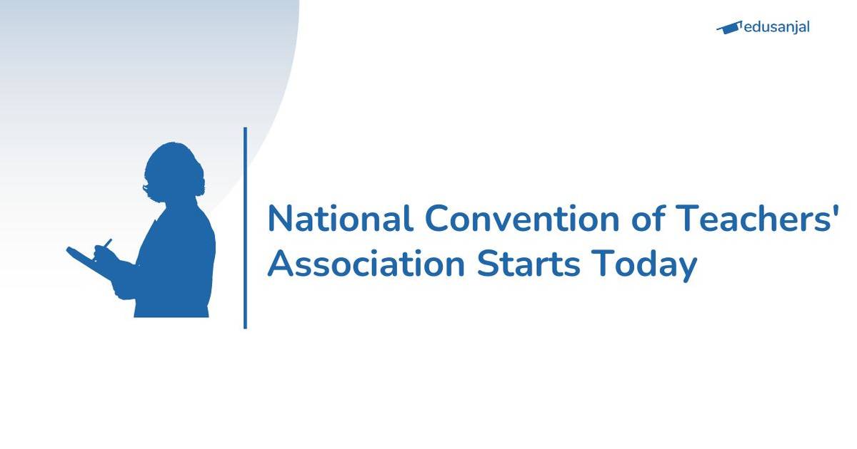 Commencement of the Teachers' Association Convention Today