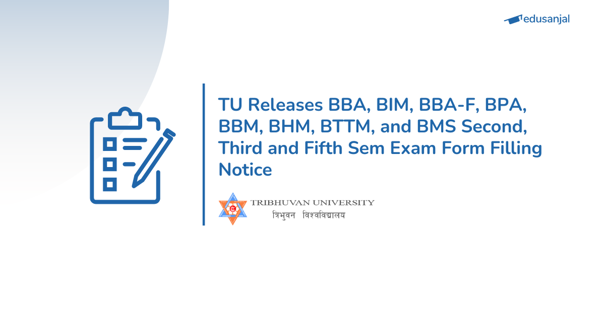 BBA, BIM, BBA-F, BPA, BBM, BHM, BTTM, and BMS Second, Third and Fifth Sem Exam Form Filling ...