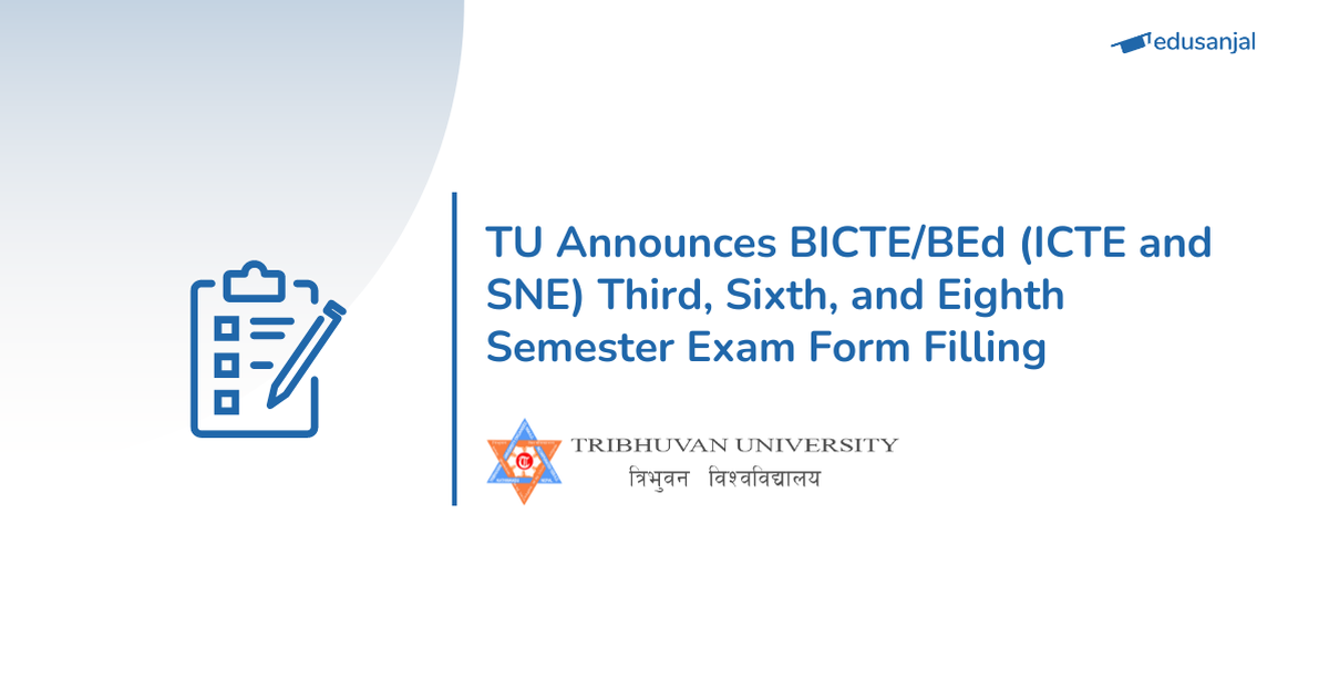 BICTE/BEd (ICTE and SNE) Third, Sixth, and Eighth Semester Exam Form ...