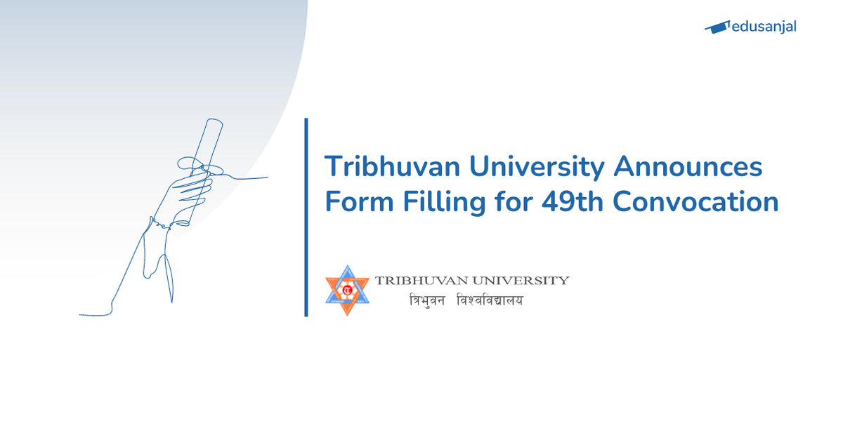 50th Convocation Form Filling Notice - Tribhuvan University - Edusanjal