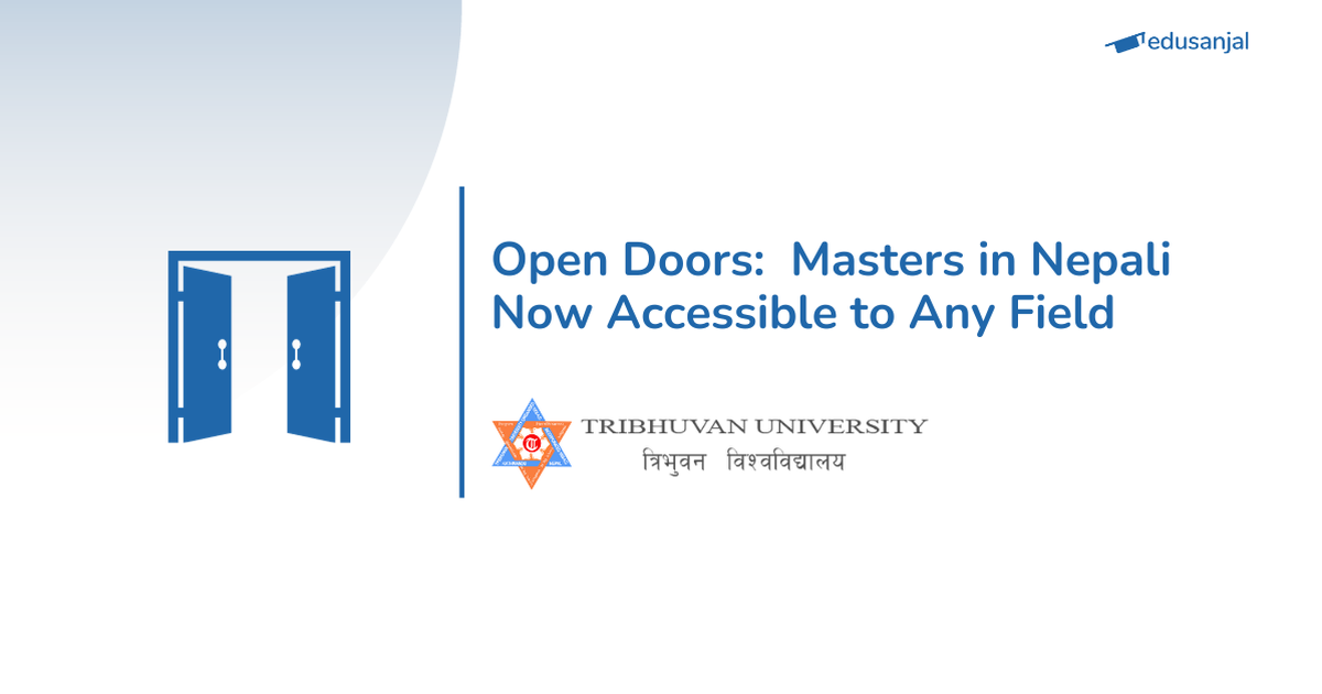 Graduates from Any Field Now Eligible for Masters in Nepali - Edusanjal