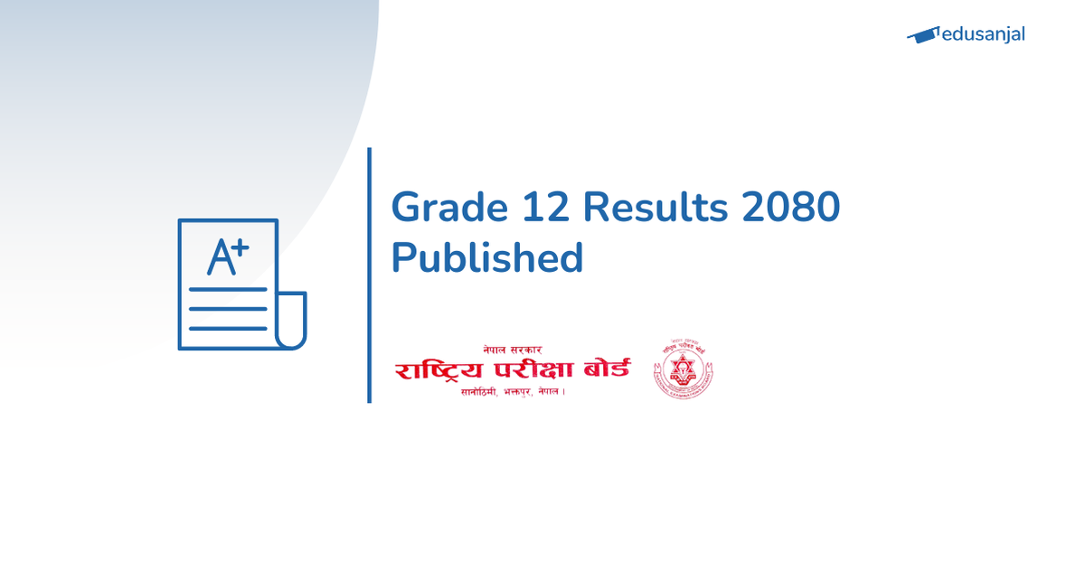 Grade 12 Results 2080 Published - Edusanjal