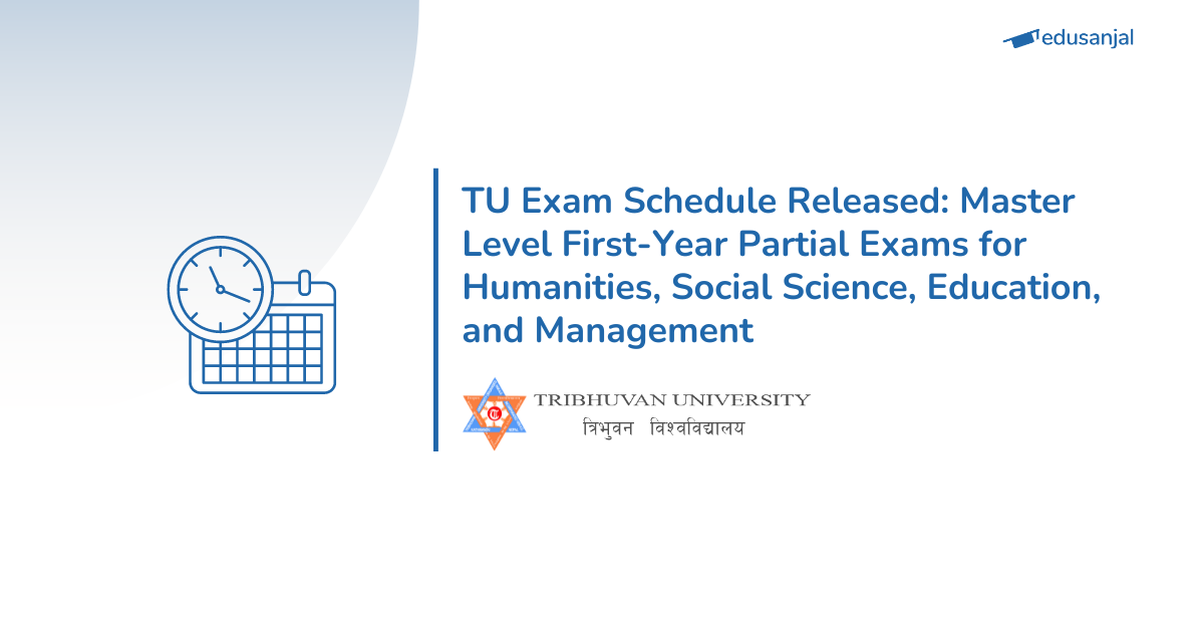 Master First Year Partial Exam Schedule - TU - Edusanjal
