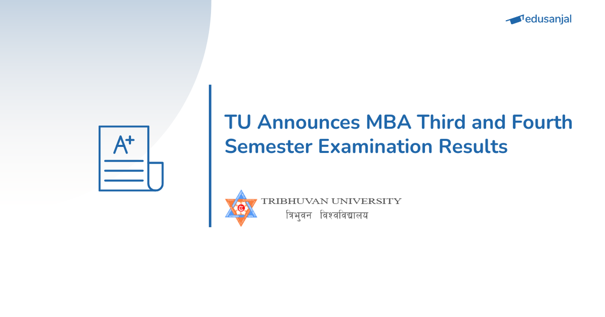 MBA Third and Fourth Semester Exam Result Published - Tribhuvan ...