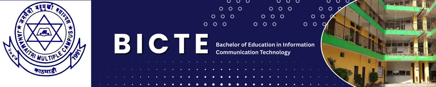 Bachelor of Education in Information Communication Technology (BICTE ...