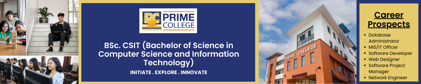 BSc Computer Science and Information Technology (BSc CSIT) - Prime College