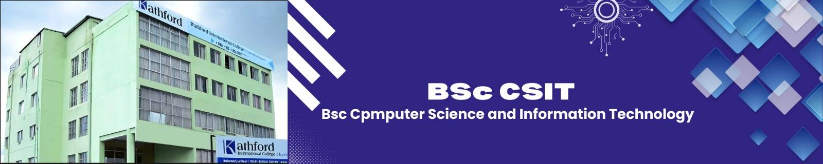 BSc Computer Science and Information Technology (BSc CSIT) - Kathford ...