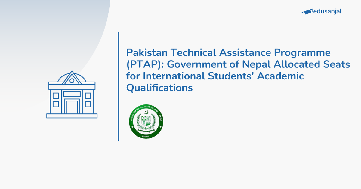 Scholarships Under Pakistan Technical Assistance Program - Edusanjal