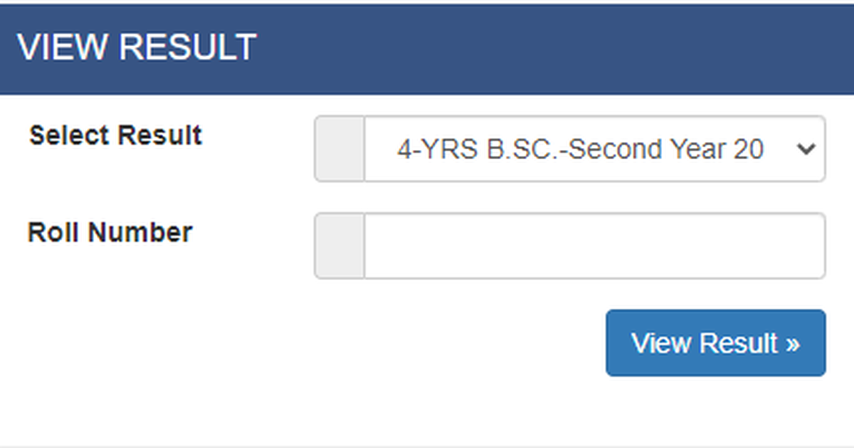 4 Years BSc Second Year Exam Result: Tribhuvan University - Edusanjal
