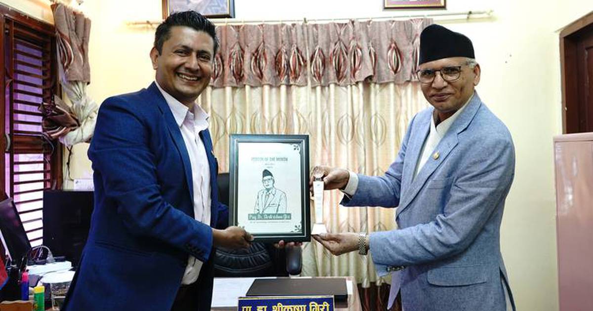 Professor Dr. Shrikrishna Giri Named Edusanjal's Person of the Month
