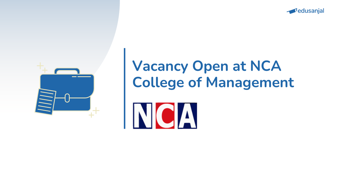 Vacancy Open for Assistant Director at NCA College of Management ...