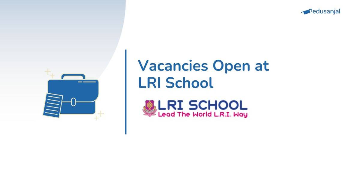 Vacancies Open at LRI School