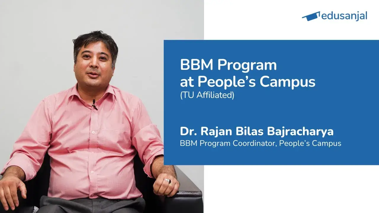 BBM Program at People's Campus | Affiliated to TU - Edusanjal