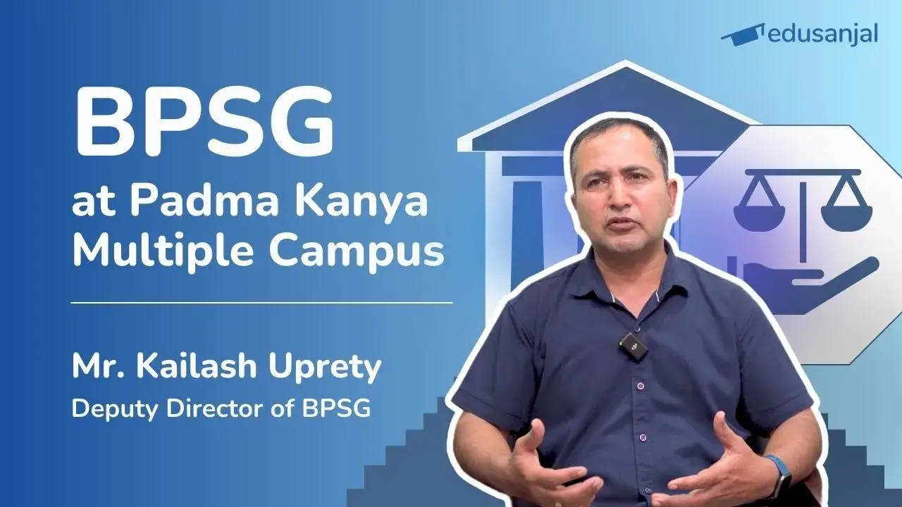 BPSG (Bachelor in Public Service and Governance) | Padma Kanya Multiple ...