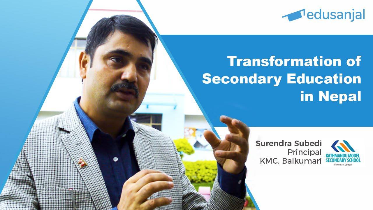 Transformation of Secondary Education in Nepal - EduTalk 96 with ...