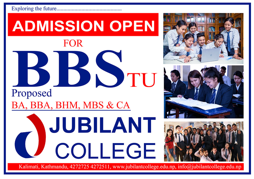 Admission open for BBS at Jubilant College - Edusanjal